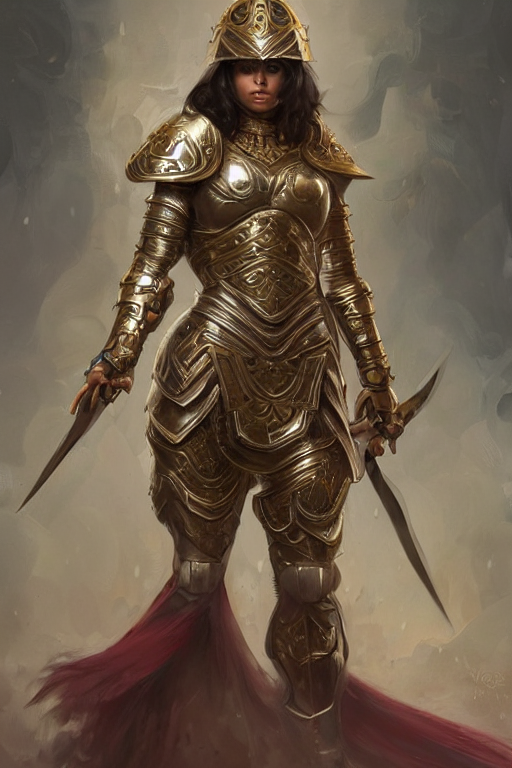 Female Warrior Helmet