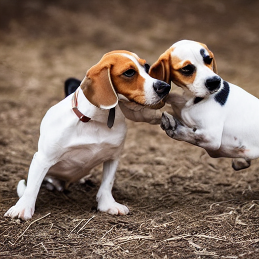 Are Beagles Playing Or Fighting