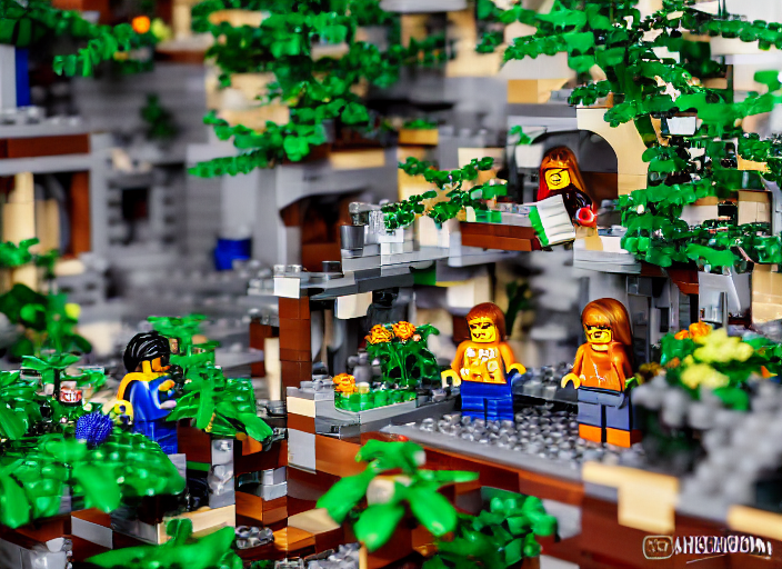 Hanging Gardens Of Babylon Lego
