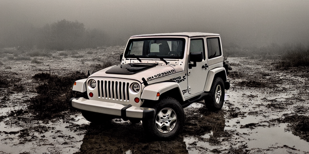 White Jeep Wrangler Wallpaper