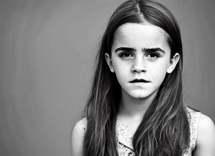 Emma Watson Photoshoot Black And White