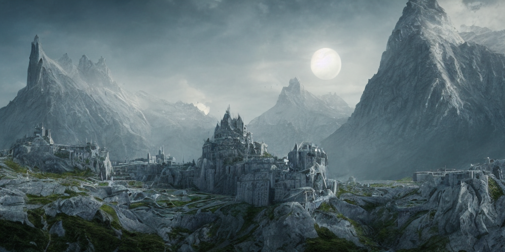 Minas Tirith Wallpaper