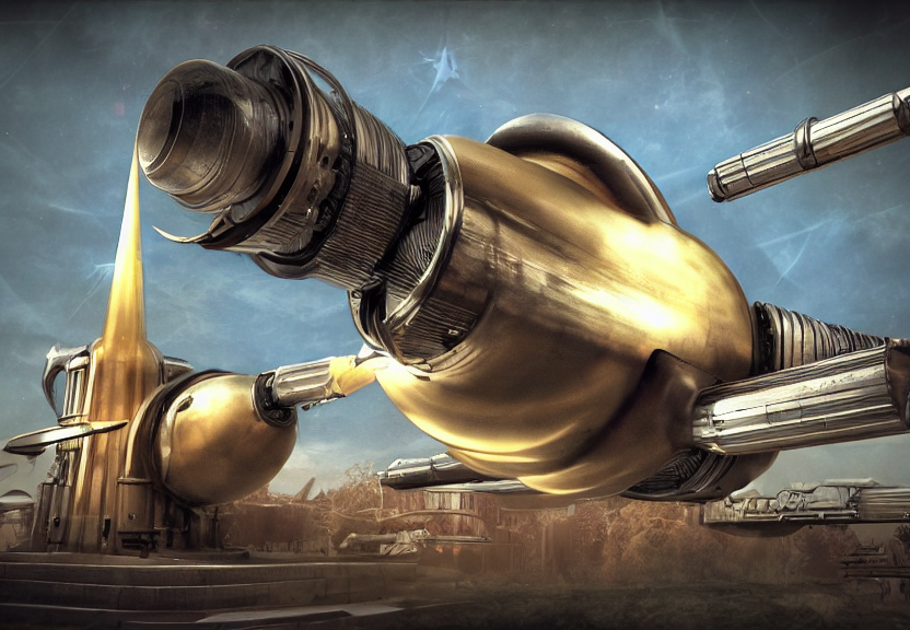 prompthunt: a retro science fiction futuristic art deco steampunk ...