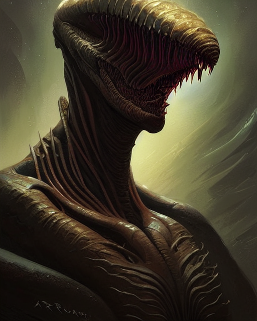 Alien Species Concept Art