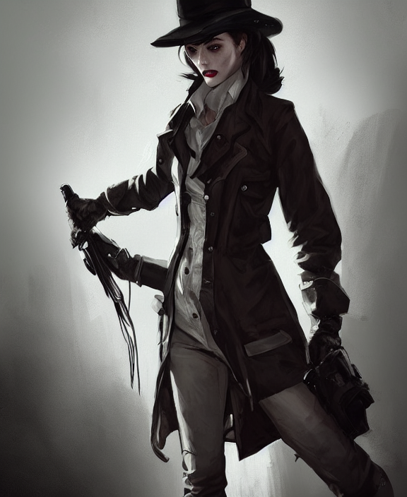 prompthunt: Hunt Showdown fanart cosplay female hunter, modeling ...