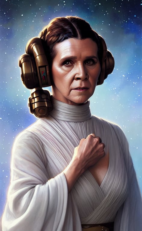 Leia Body Paint