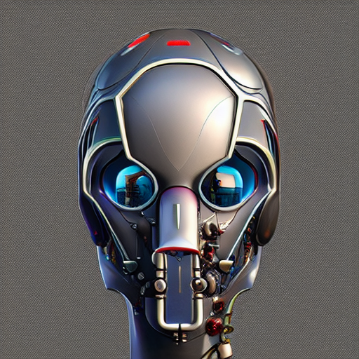 prompthunt: a cybernetic version of a bugs head, highly detailed ...