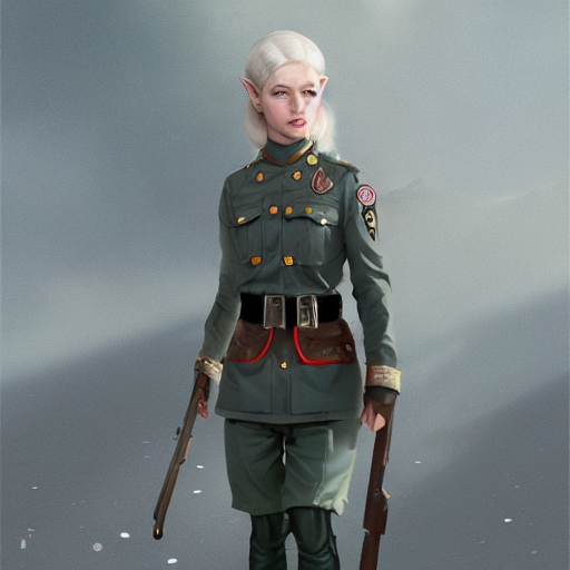 Nazi Officer Uniform Female