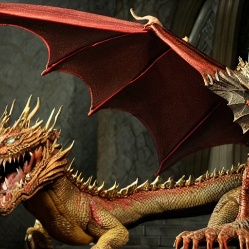 Hobbit Smaug Head