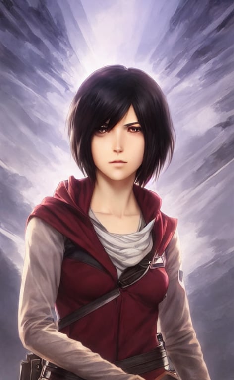 Mikasa Ackerman Face