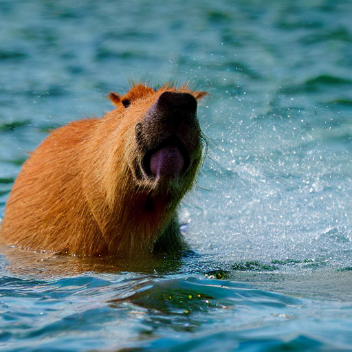 Capybara Swimming Pool