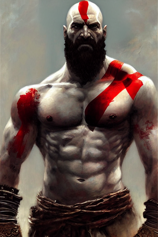God Of War Kratos Body
