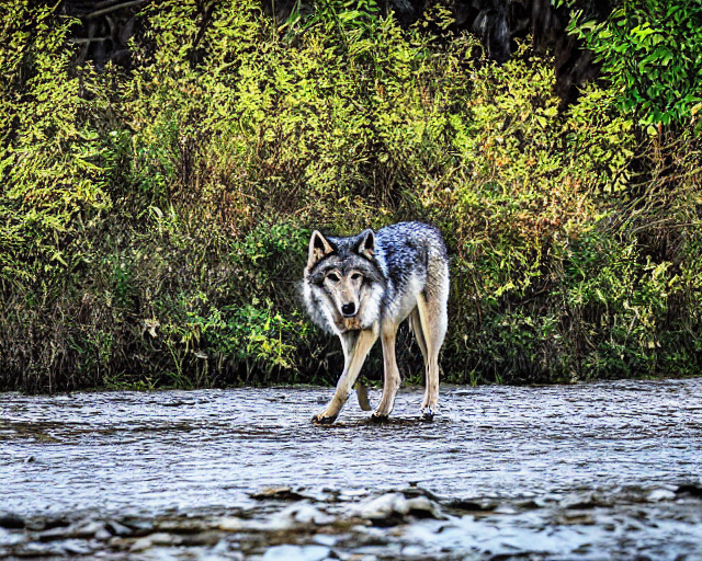 Banks Island Wolf