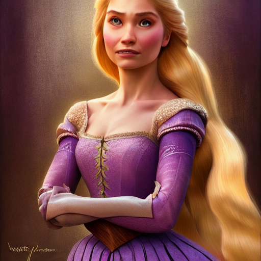 Rapunzel Paint Brush