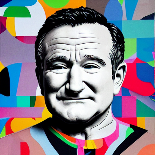 Robin Williams Painting