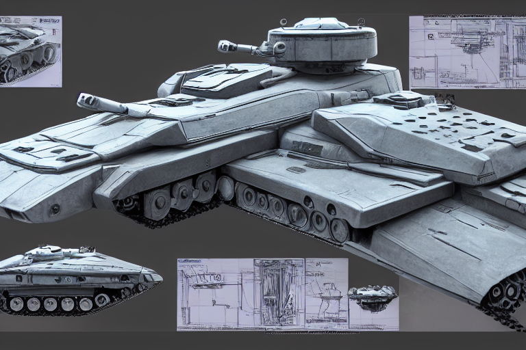 Futuristic Tank Concept
