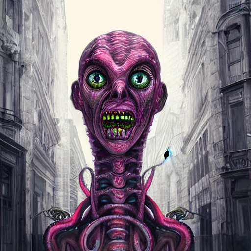 Weird Monster Drawings