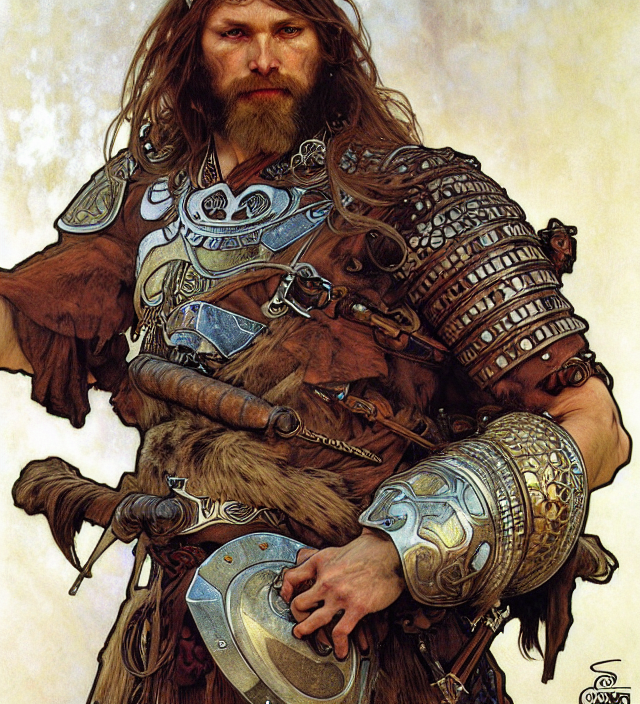 Ancient Gothic Warrior