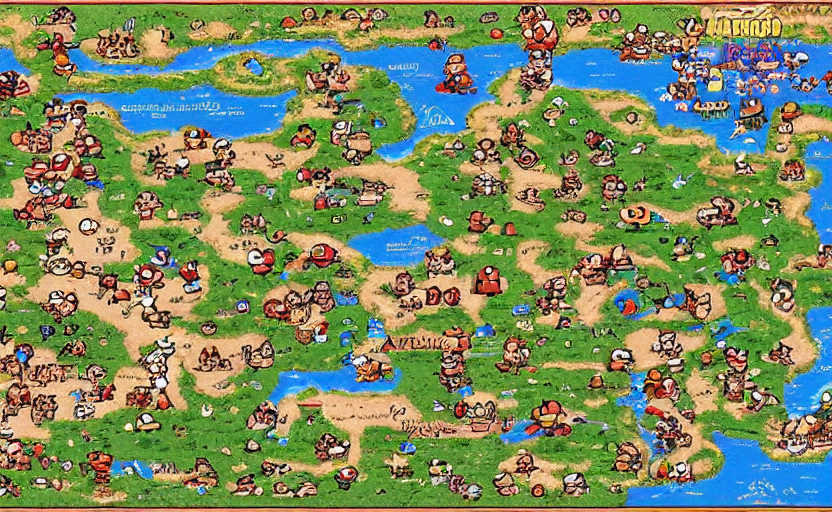 Mario World Map