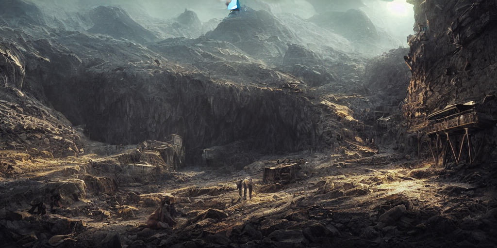 Fantasy Mine Entrance
