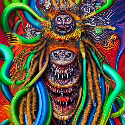 Surreal Monster Eyes