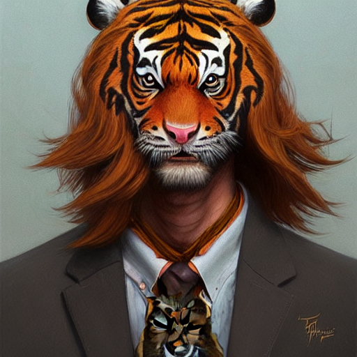 Humanoid Tiger