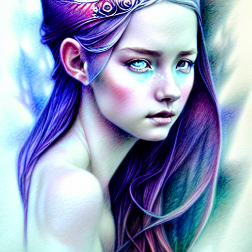 Color Pencil Fantasy Drawings