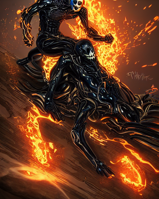 Symbiote Ghost Rider