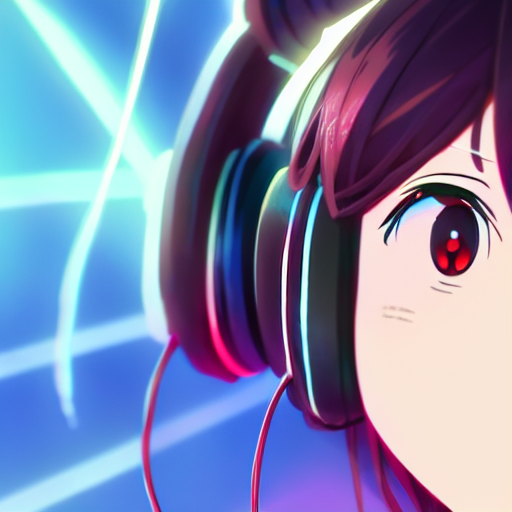 Anime Music Headphones