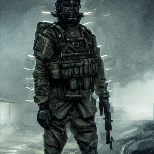 Sci Fi Future Soldier