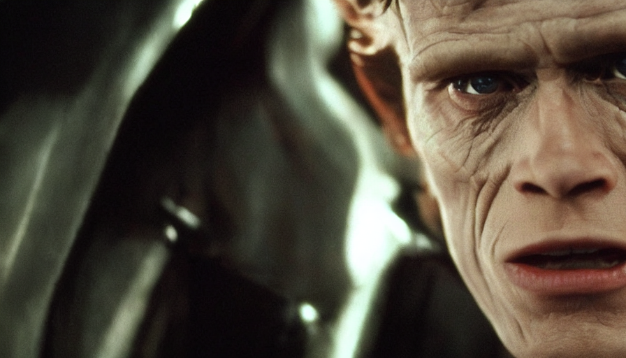 Willem Dafoe Angry
