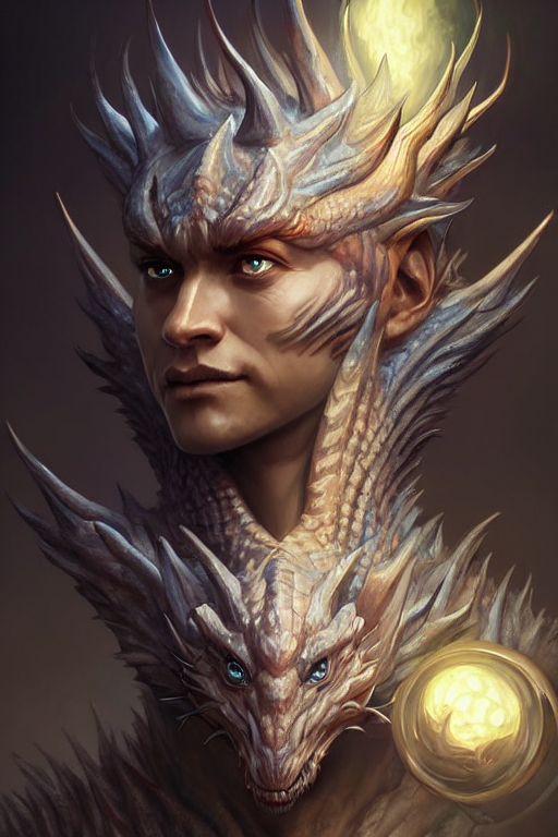 Human Dragon Hybrid Costume