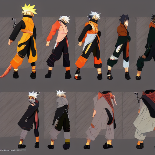 Naruto Concept Art