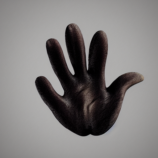 prompthunt: hyper realistic monkey's paw cursed item 8 k