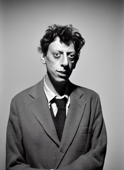 Young Philip Glass