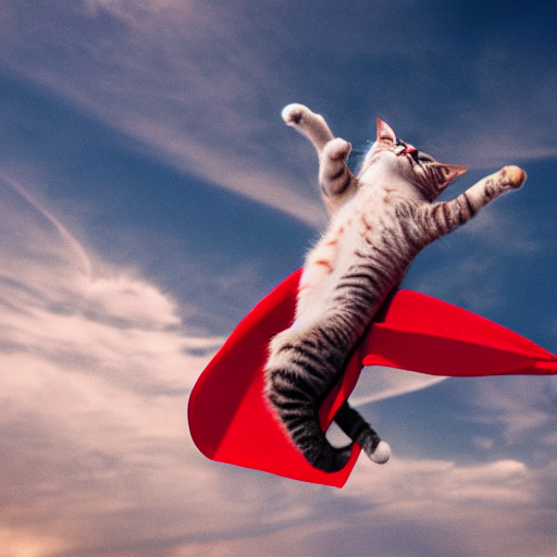 Flying Cats With Capes