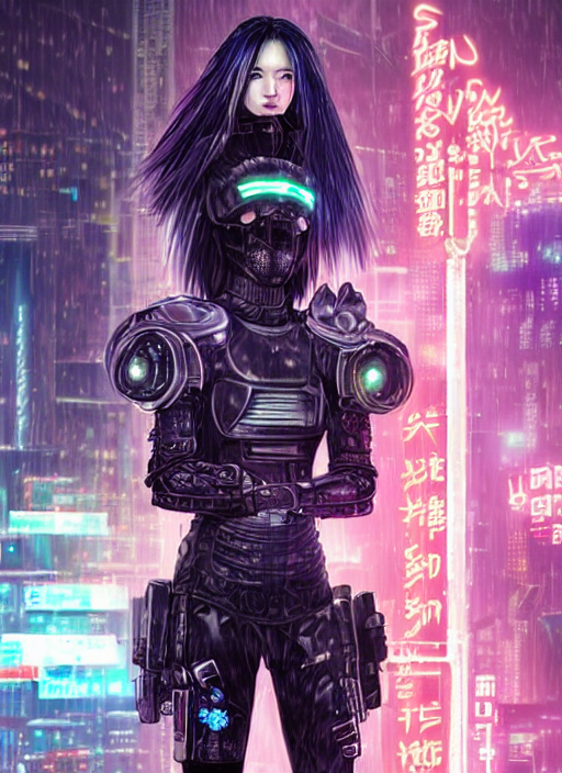 Futuristic Samurai