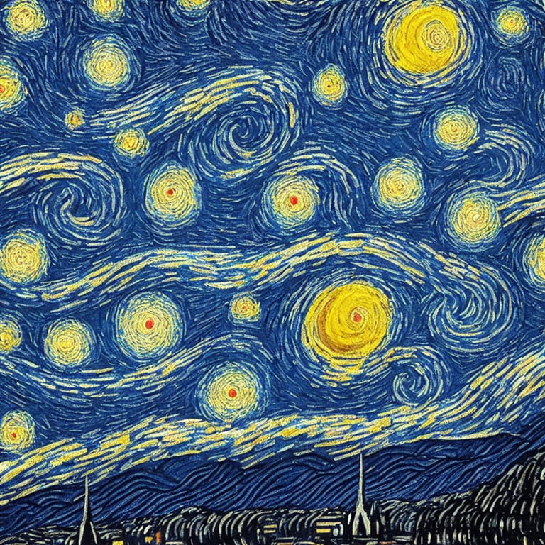 Starry Night Texture
