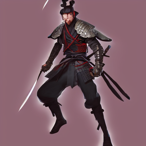 Ninja Warrior Concept Art