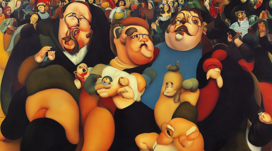 Fernando Botero Presidential Family