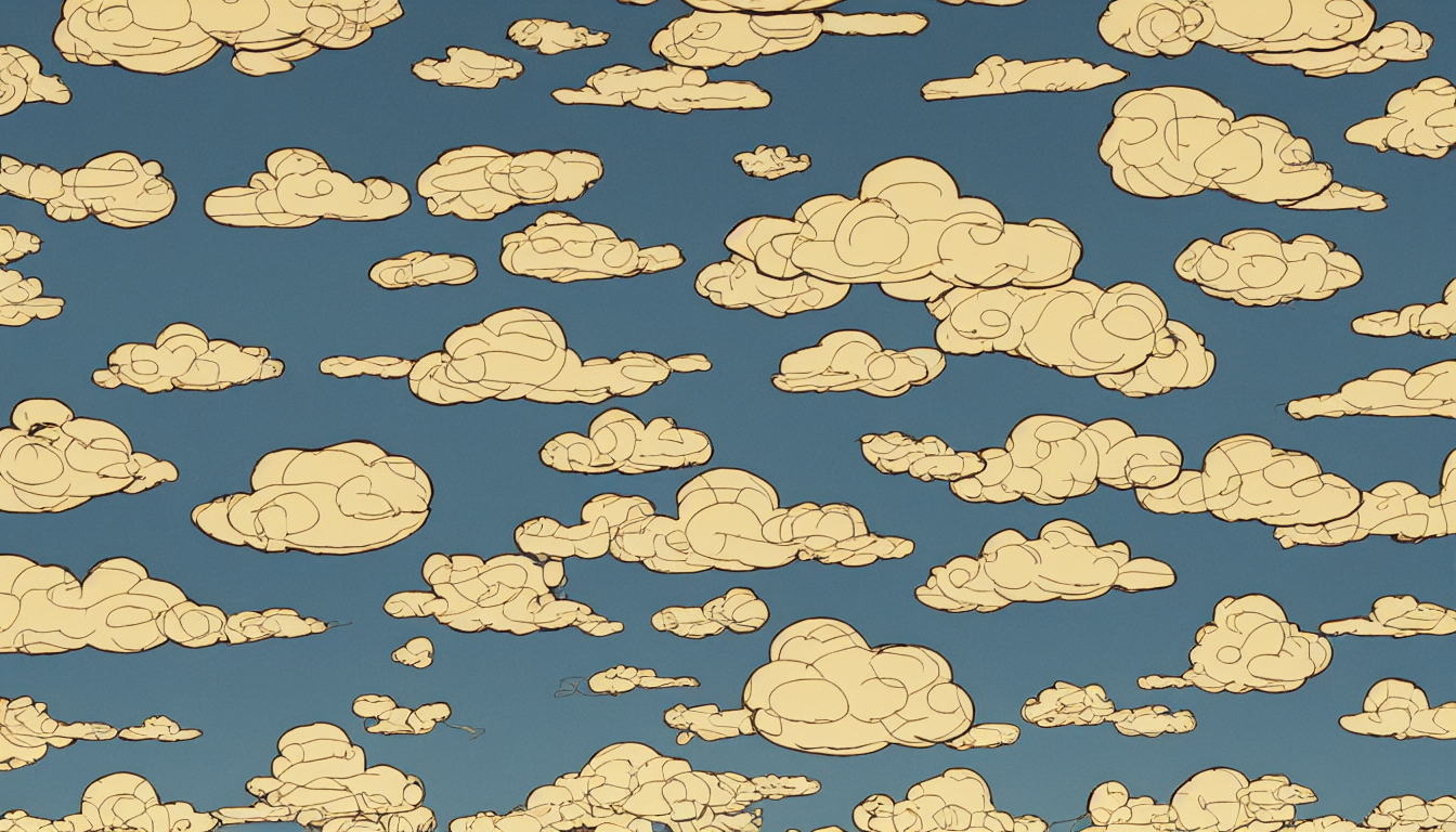 Charlie Brown Cloud Black
