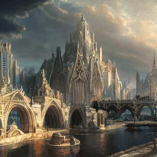 Magical Fantasy City