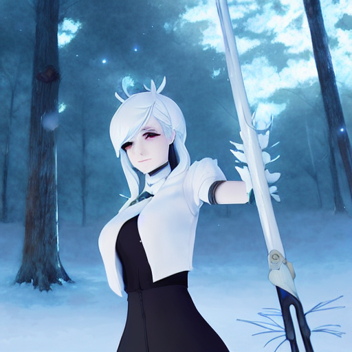 Weiss Schnee Wallpaper