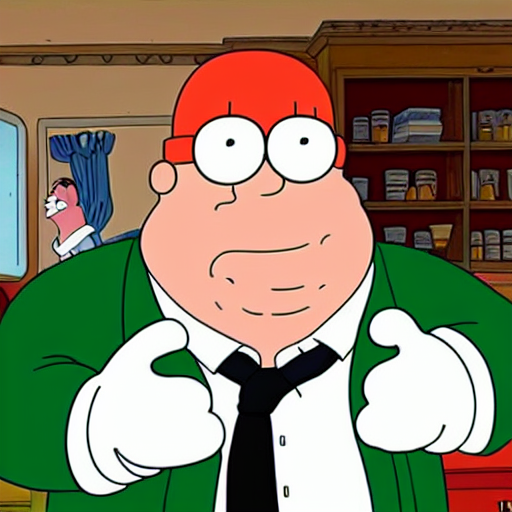Gangster Peter Griffin