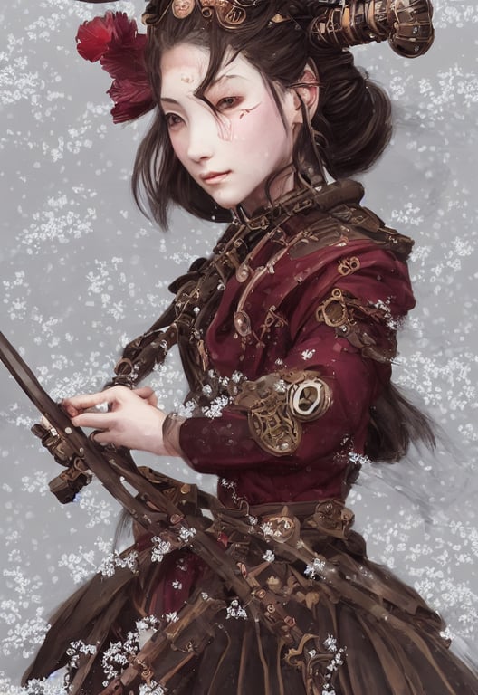 Steampunk Samurai Girl