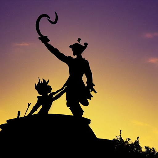 Peter Pan Shadow Silhouette