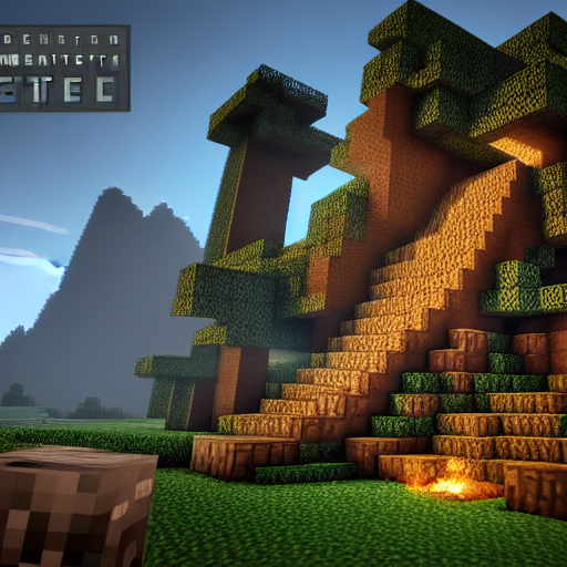 Minecraft Render Wallpaper