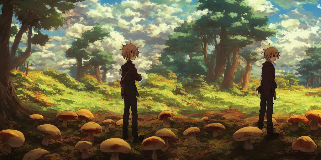 Anime Forest Boy