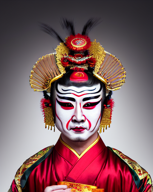 Chinese Opera Makeup | Saubhaya Makeup