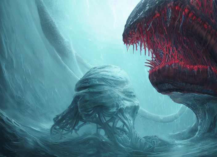 Deep Sea Monsters Art
